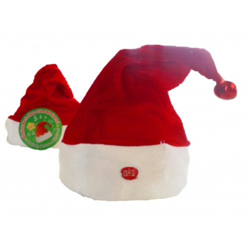 Tinygemz Singing Santa Hats with LED lights